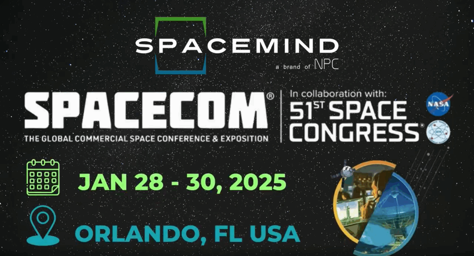 SpaceCom 2025 – Orlando, FL – NPC SPACEMIND